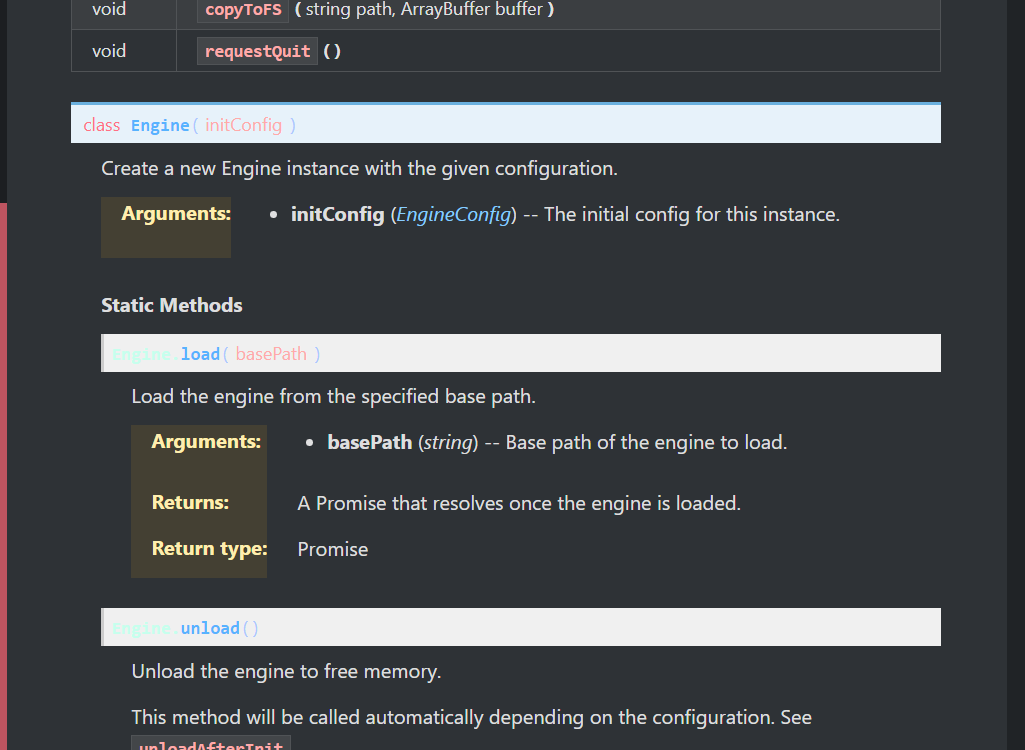 Dark mode is broken in the JavaScript class reference · Issue #4940 · godotengine/godot-docs ...