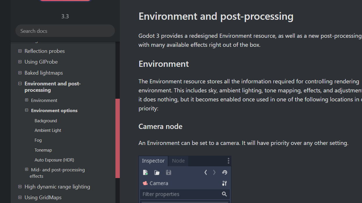 Add Table of Content to long documentation pages · Issue #5209 · godotengine/godot-docs · GitHub