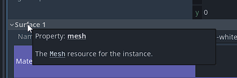 Hovering over a sub-inspector property group shows a tooltip for the parent property · Issue ...