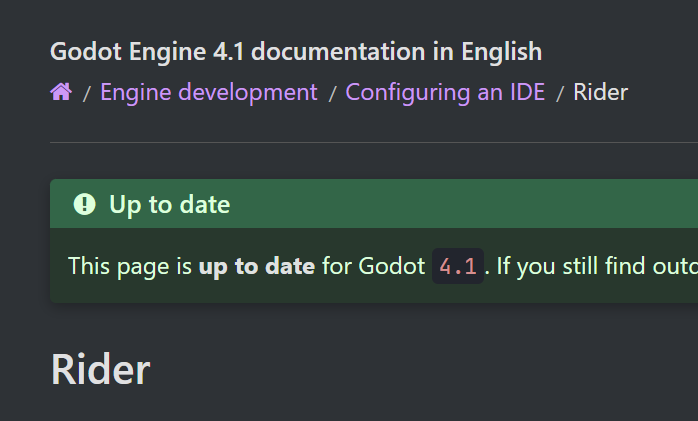 Distinguish between user and contributor documentation · Issue #7912 · godotengine/godot-docs ...