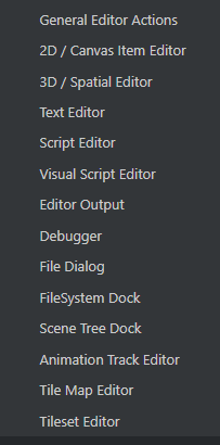 Automate generation of the default shortcut list with a shell/python script · Issue #3333 ...