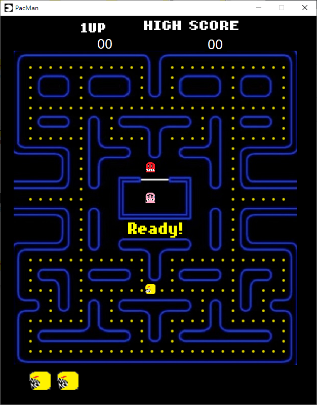 GitHub - Majjor140/PacMan: PacMan-透過C#撰寫鬼魂AI、主角移動及動畫、生命數值及分數控制、地圖繪製、音樂