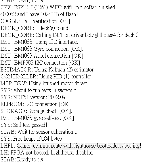 The lighthouse deck is always green and red · bitcraze · Discussion #384 · GitHub