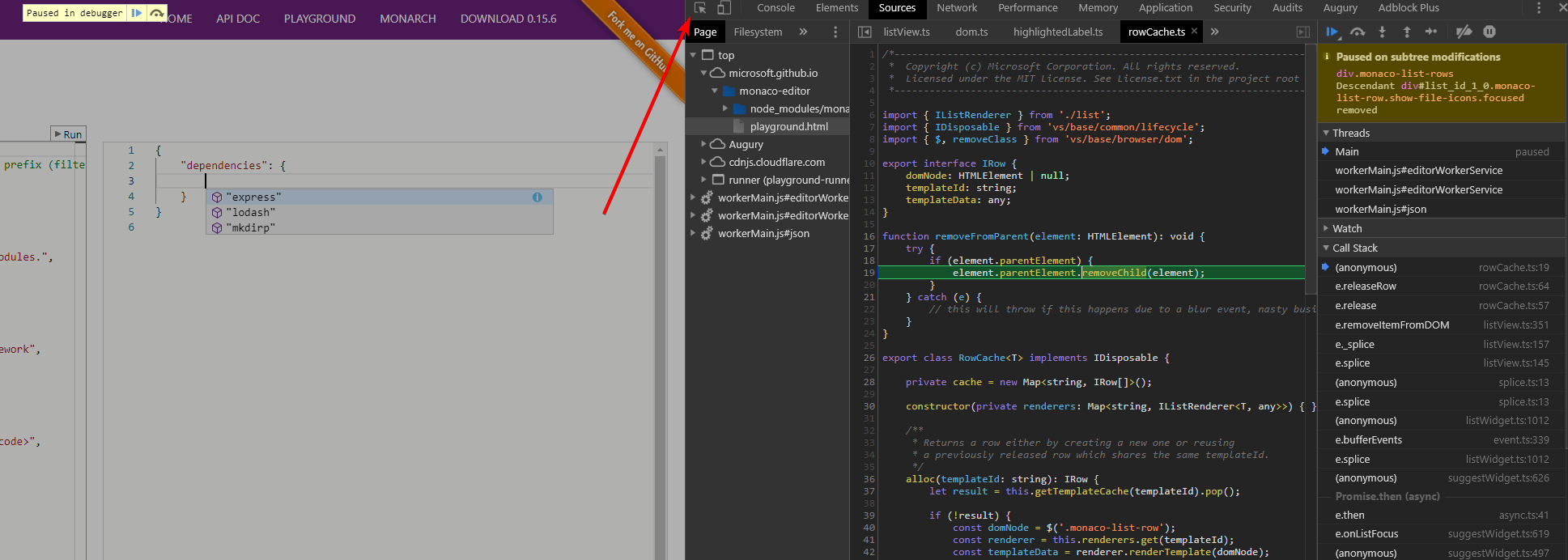 Suggest Widget Shows Weird Color · Issue 1250 · Microsoft Monaco Editor · Github