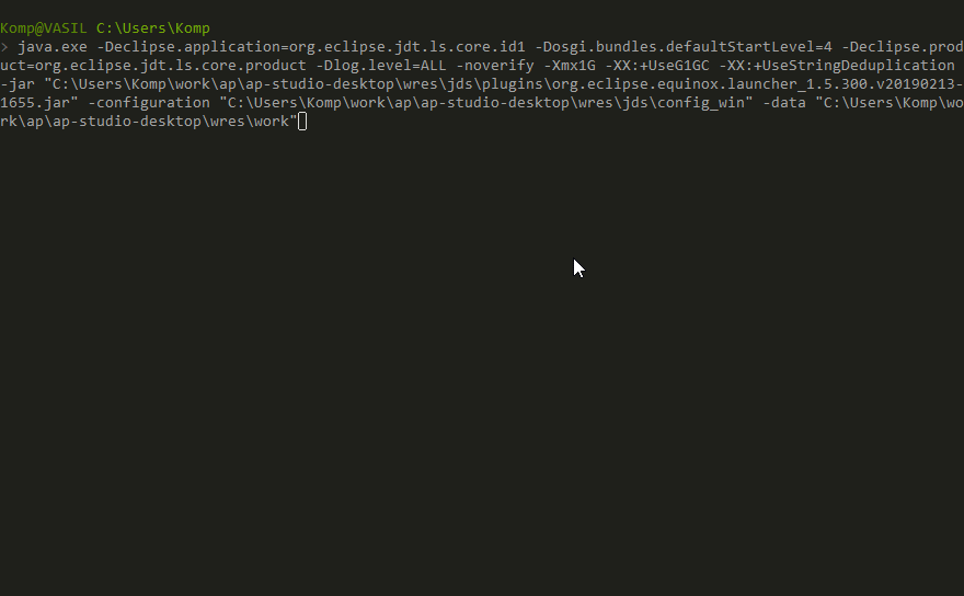 How To Talk To The Jdt Ls Started From Command Line · Issue 969 · Eclipse Jdtls Eclipse Jdt Ls