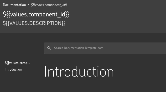 🐛 Bug Report: TechDocs does not replace #{{values...}} in TechDocs rendering · Issue #17182 ...