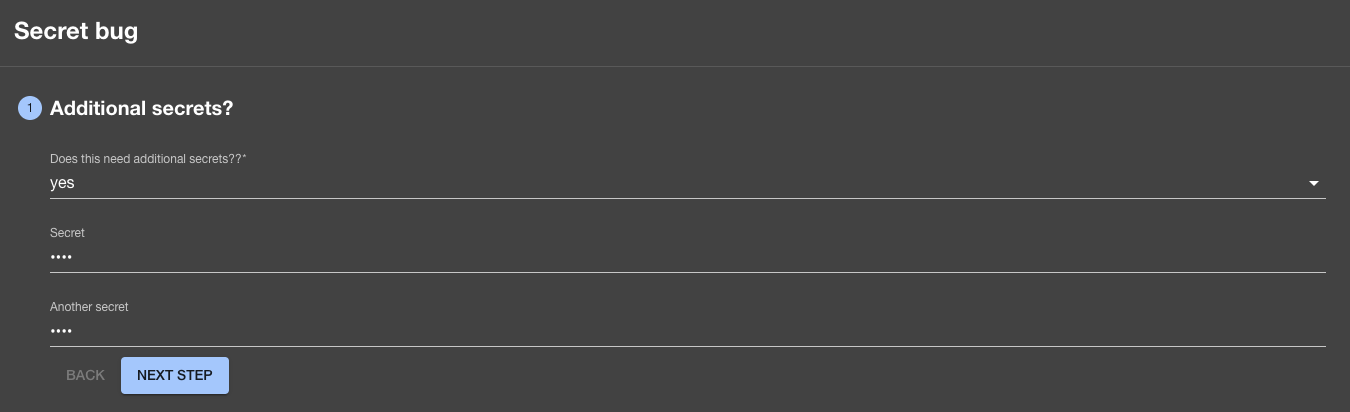 馃悰 Bug Report Scaffolder Ui Widget Not Working If Used In Dependencies 路 Issue 17408