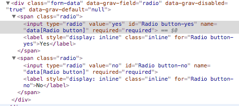 Validate radio button seems to be killing field value · Issue #160 ...