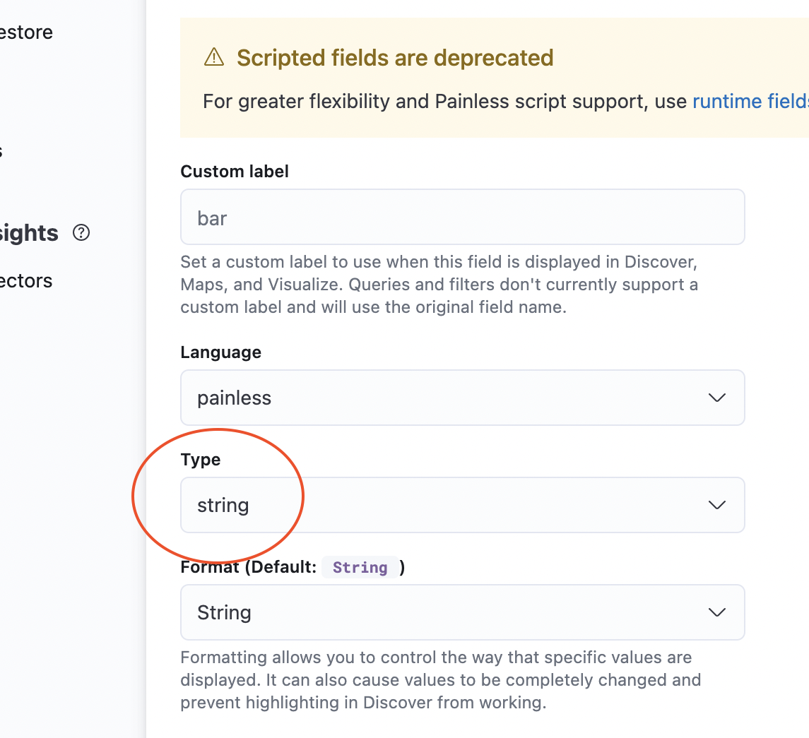 Scripted fields term aggregartion - "Unsupported script value" caused by a wrong "value_type ...