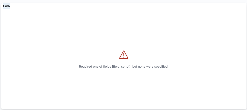 Tsvb Gives Error Message When Creating · Issue 106033 · Elastickibana · Github