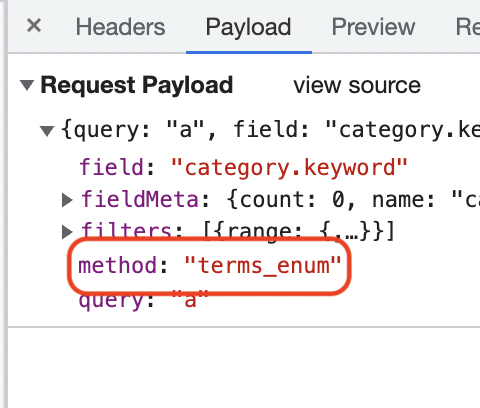 Terms agg autocomplete value suggestion method setting is ignored · Issue #155801 · elastic ...