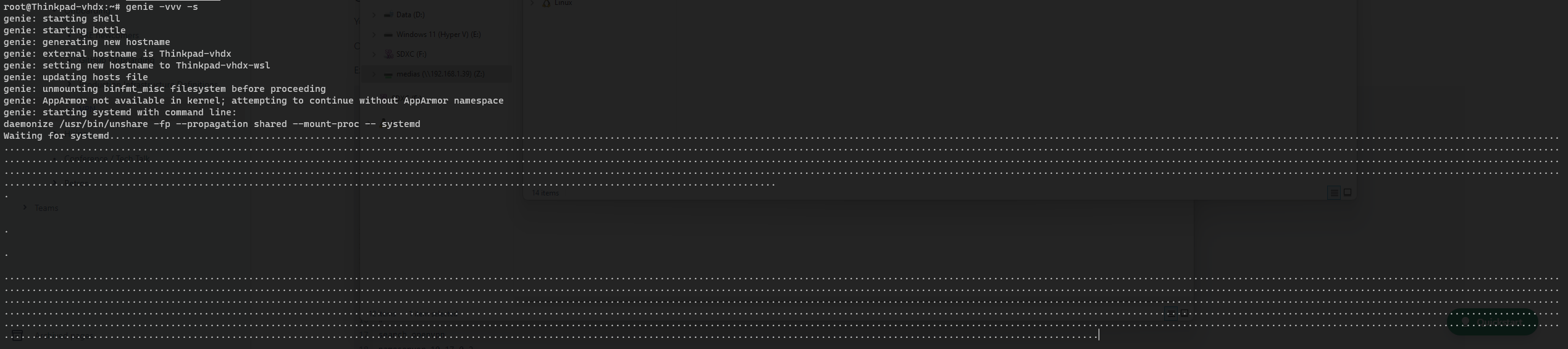 Windows 11 + Genie 2.3: Genie seems stuck · Issue #266 · arkane-systems/genie · GitHub