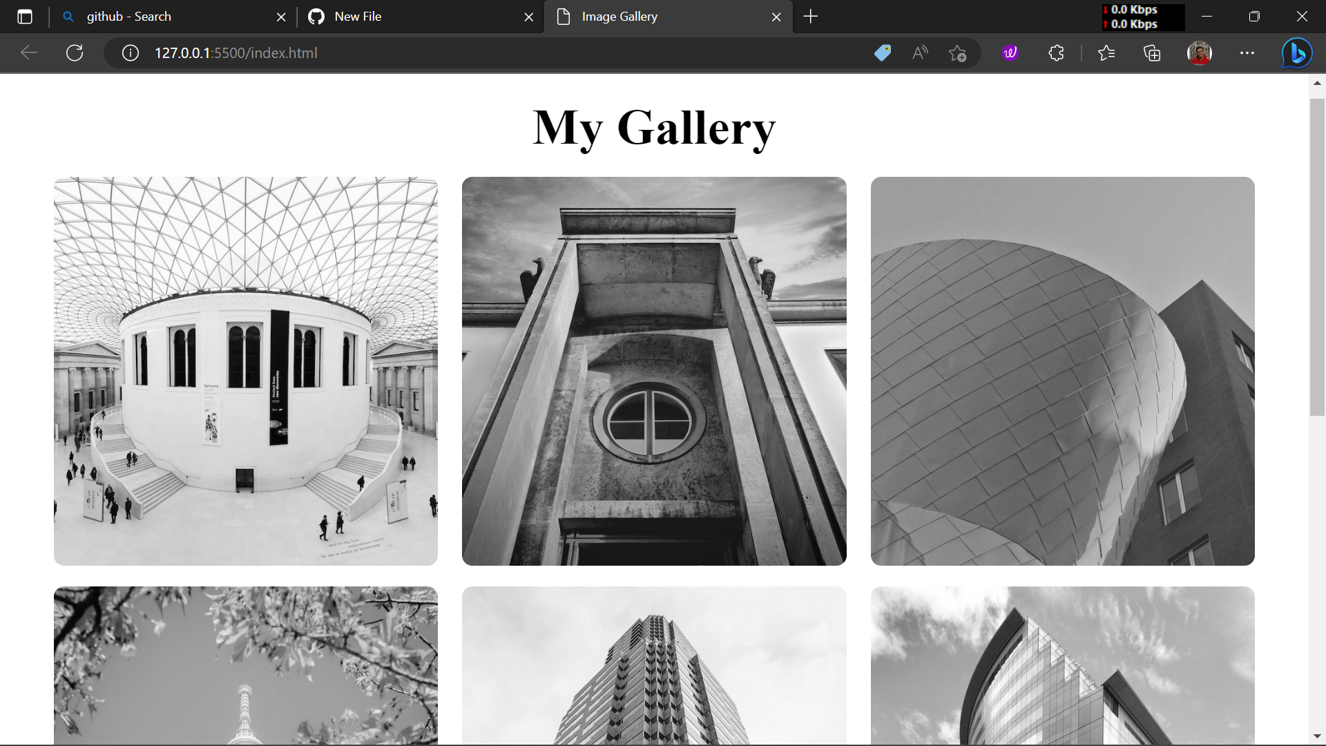GitHub - sahil01rastogi/Image_gallery