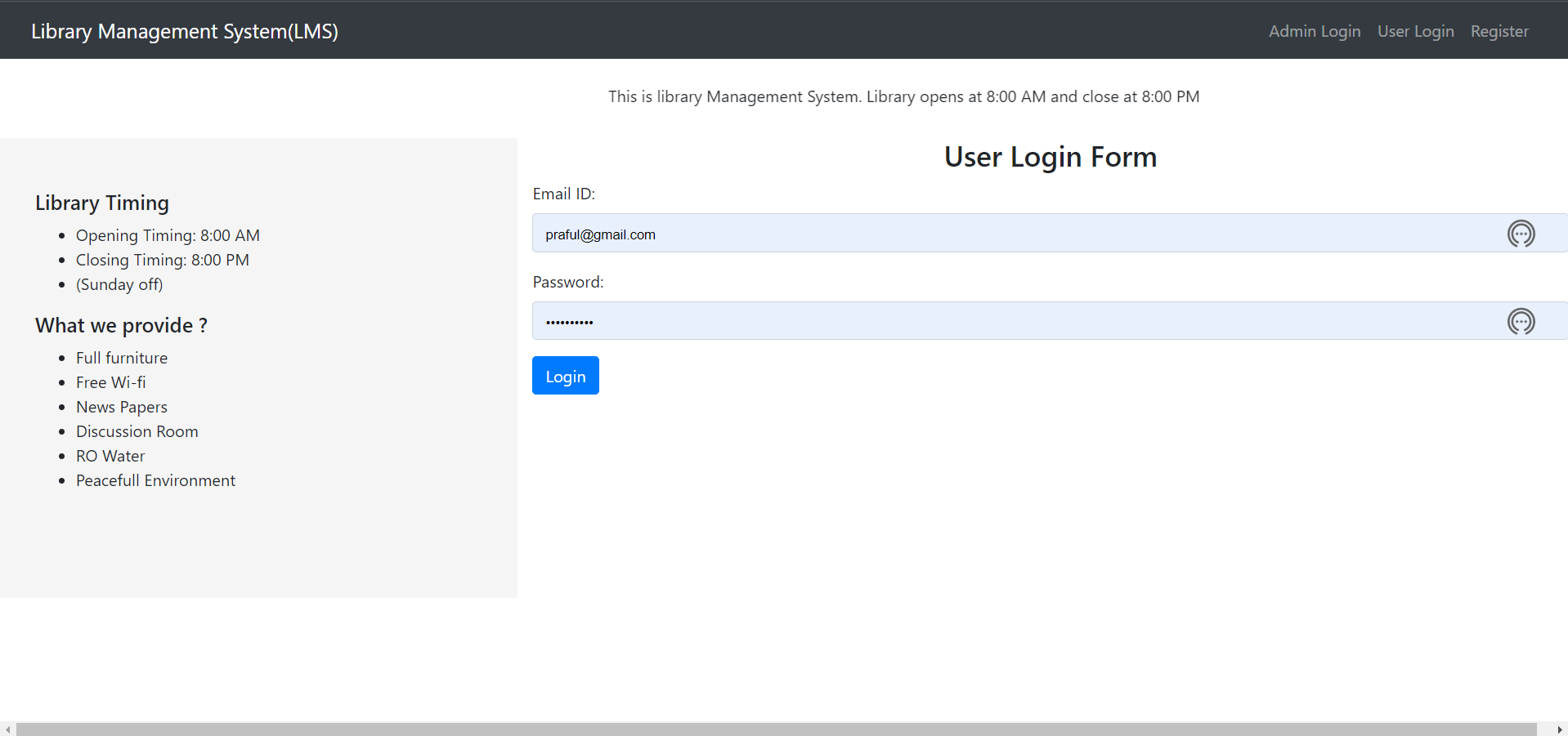 GitHub - prafulmestha/Library-Management-System: This Library Management System is developed ...