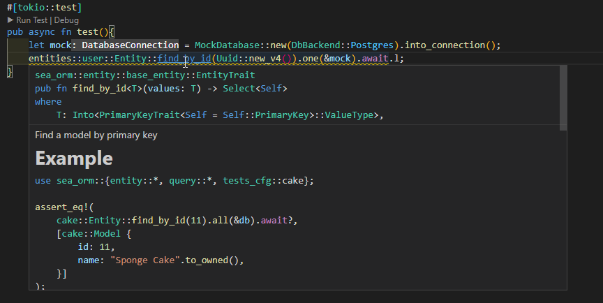 Seaorm Code Completion Not Working When In Another Crate · Issue 10127 · Intellij Rust