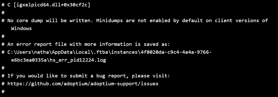 Bug Game Crashes On Start Up · Issue 736 · Ftbteamftb App · Github 