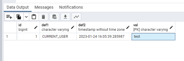 Functions as Default values are executed during creation of new table · Issue #5778 · pgadmin ...