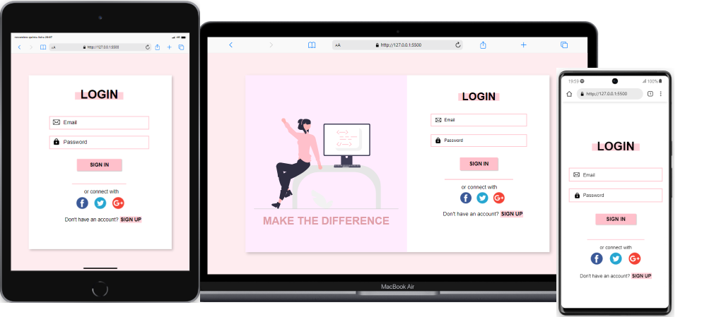 GitHub - mariadanielaguerra/ResponsiveLoginPage