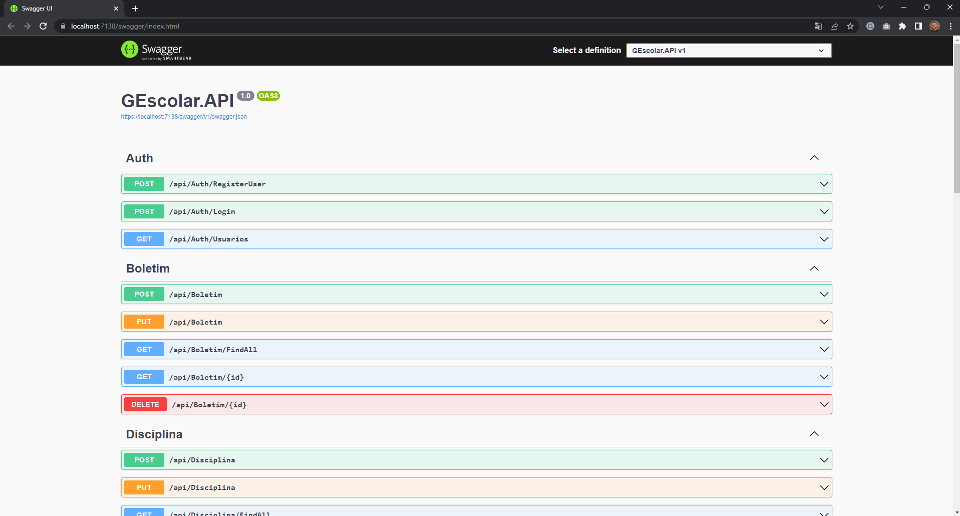 Github Lucaslimadevsgestaoescolarapi Api De Gestão Escolar Desenvolvida Com Net Core E Angular