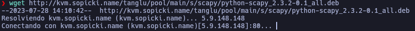Scapy 2.x is required to use Pyrit's analyse/attack functions but seems to be unavailable ...