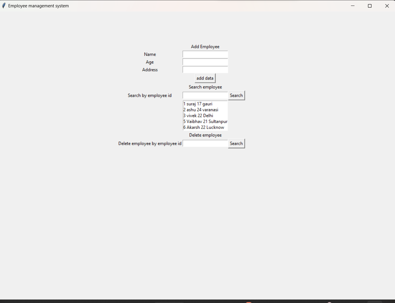 GitHub - surajasd/Employee-management-System: Employee management System manager can easily ...