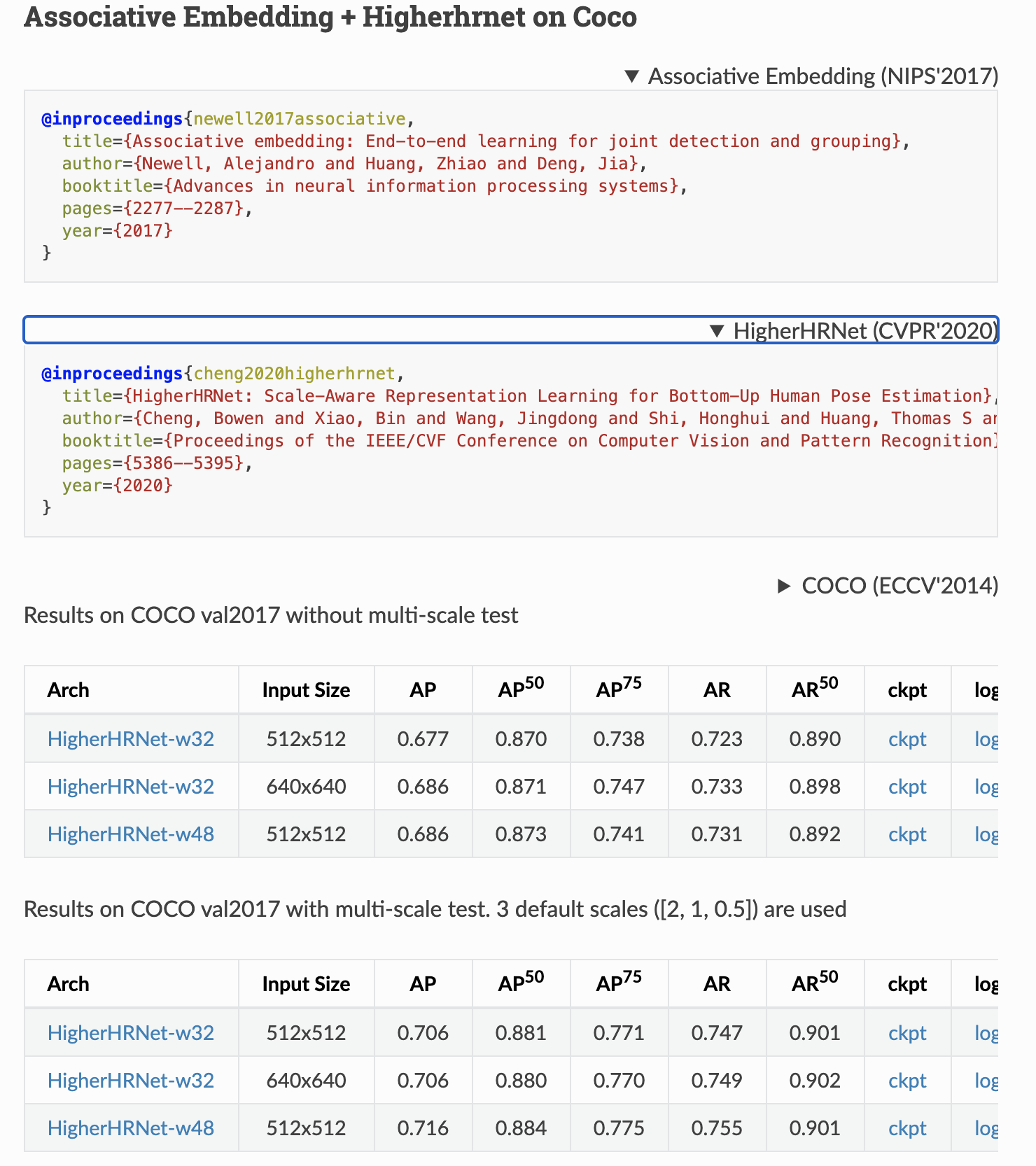 buttom-up implementation · Issue #699 · open-mmlab/mmpose · GitHub