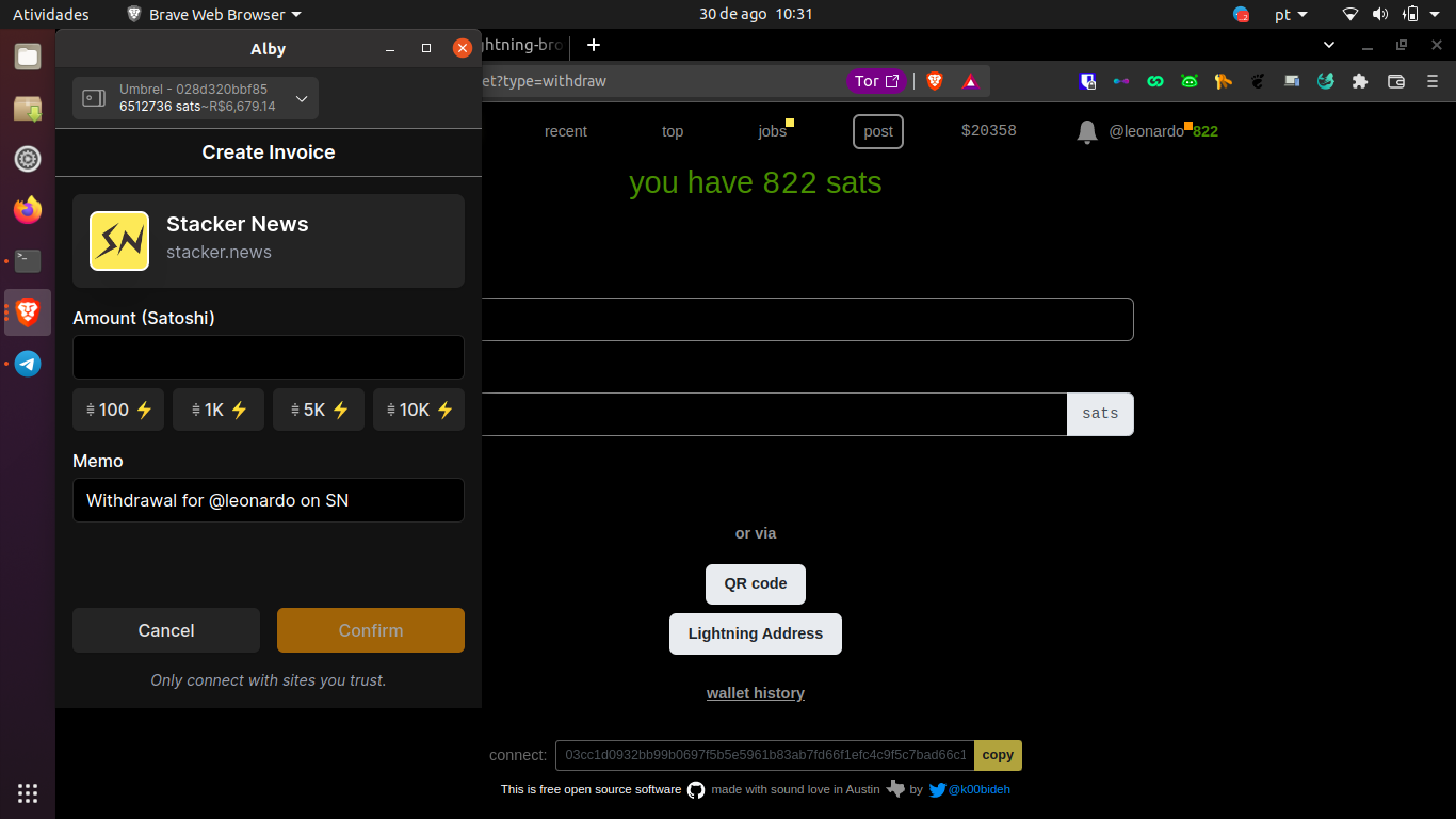Improvement: MakeInvoice screen UX · Issue #1361 · getAlby/lightning ...