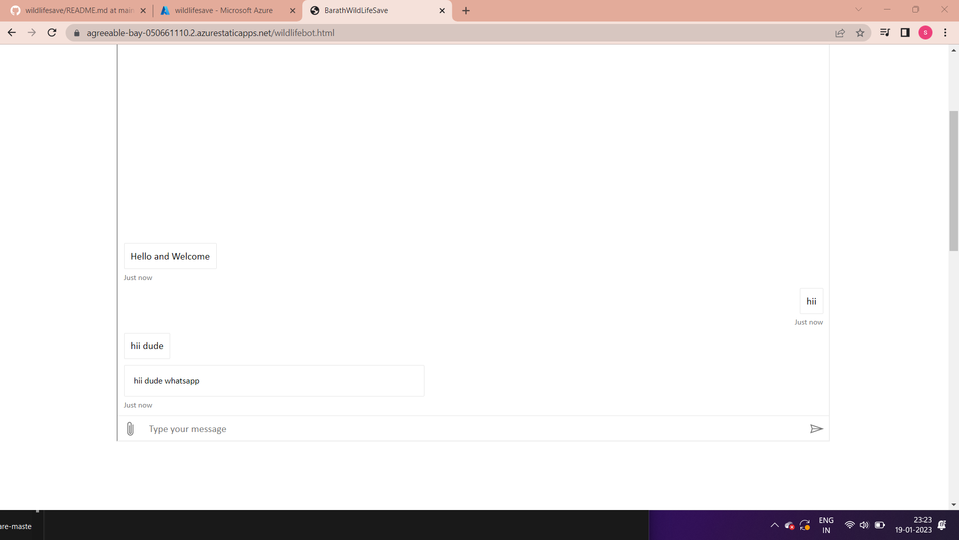 GitHub - veerankiswathi/wildlifesave
