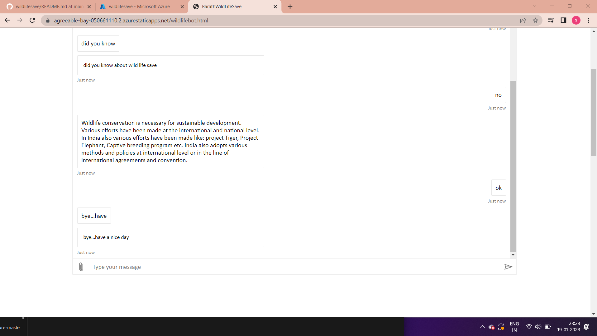 GitHub - veerankiswathi/wildlifesave