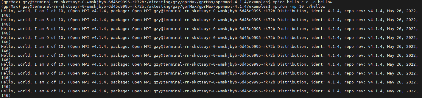 Simulation With Openmpi And Gpu · Issue 325 · Gprmaxgprmax · Github