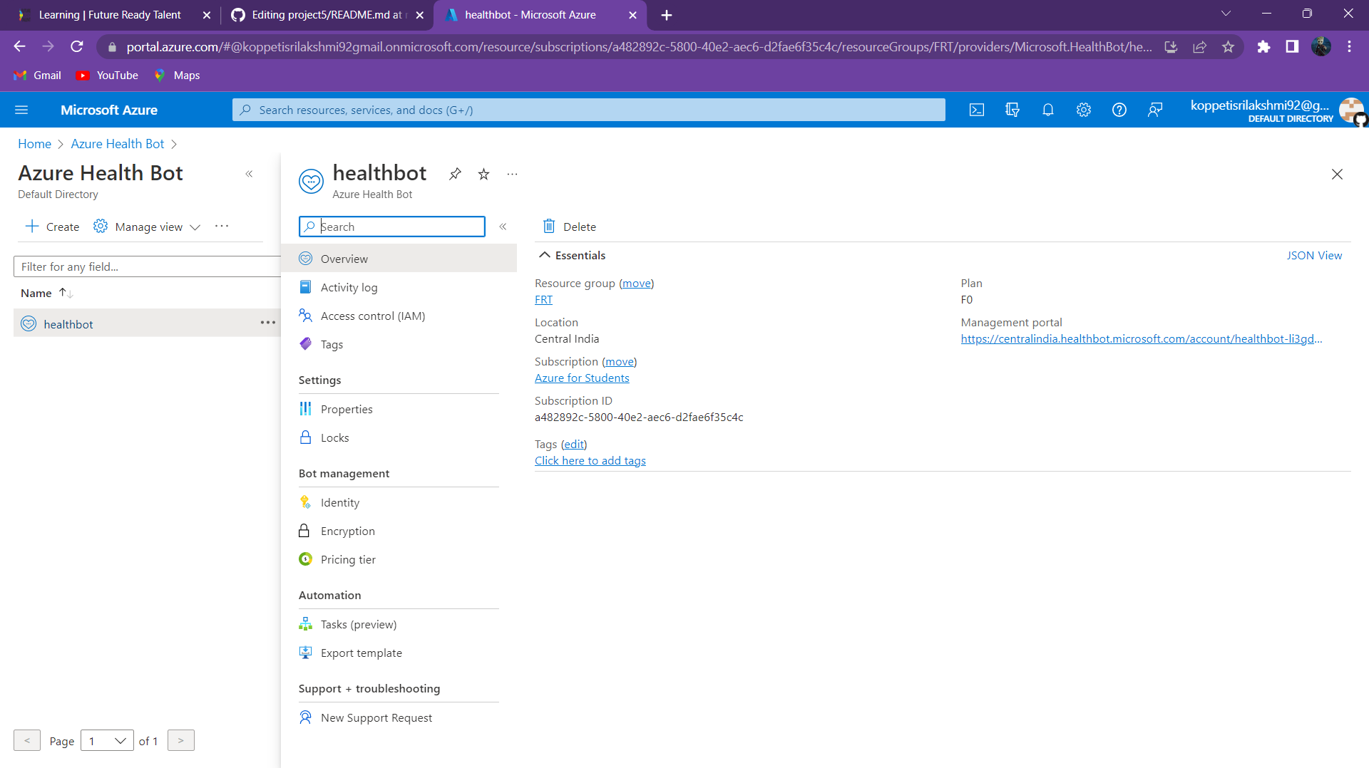GitHub - Rohitha1112/project7