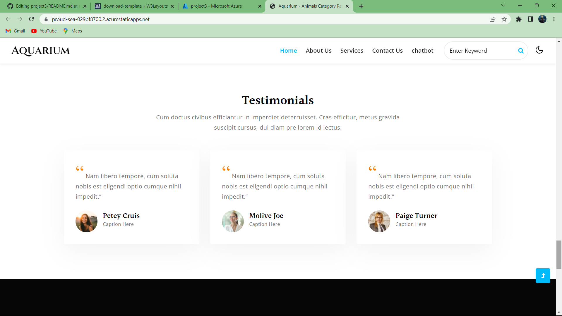 GitHub - PAIDPALAHARSHITHA/project3