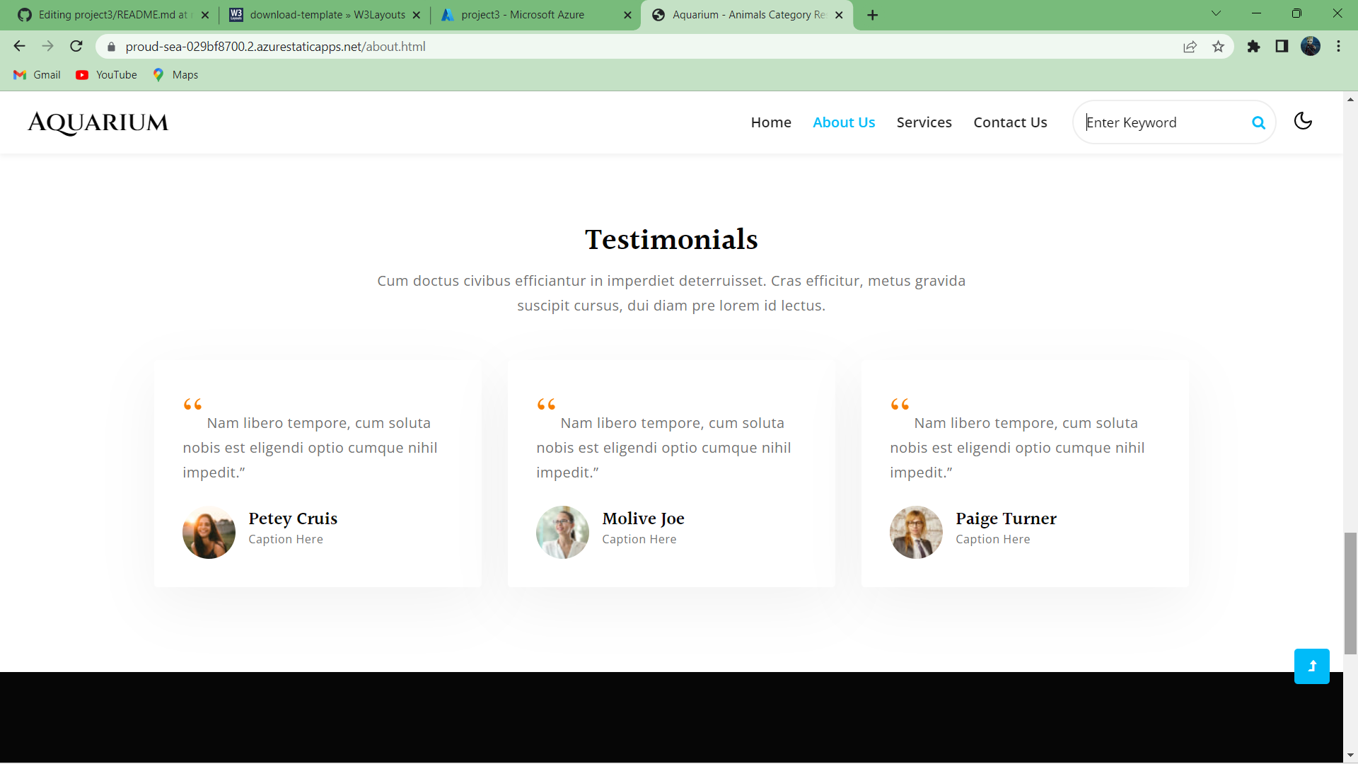 GitHub - PAIDPALAHARSHITHA/project3