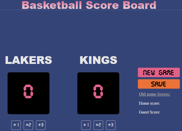 GitHub - Haripriyachittari/Basketball-scorecard: Basketball Score Board
