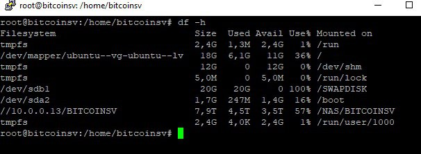 Low space error · Issue #286 · bitcoin-sv/bitcoin-sv · GitHub
