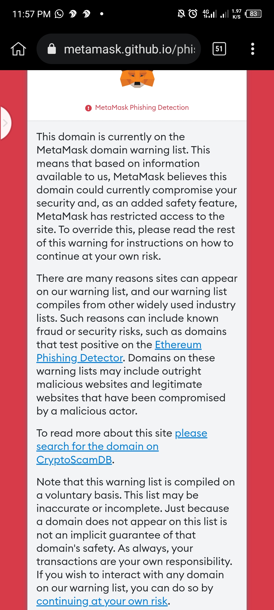 [Legitimate Site Blocked] upcomingnft.net · Issue #10110 · MetaMask/eth-phishing-detect · GitHub