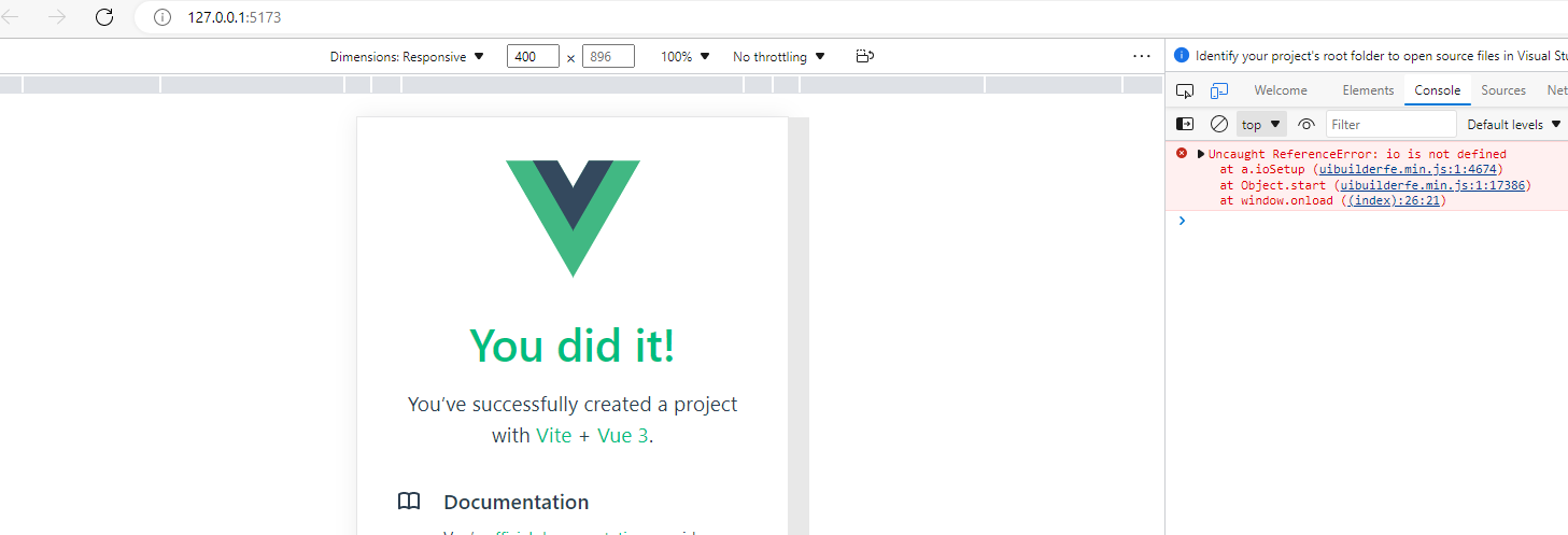 ReferenceError: io is not defined while using uibuilder.start() from uibuilderfe library · Issue ...