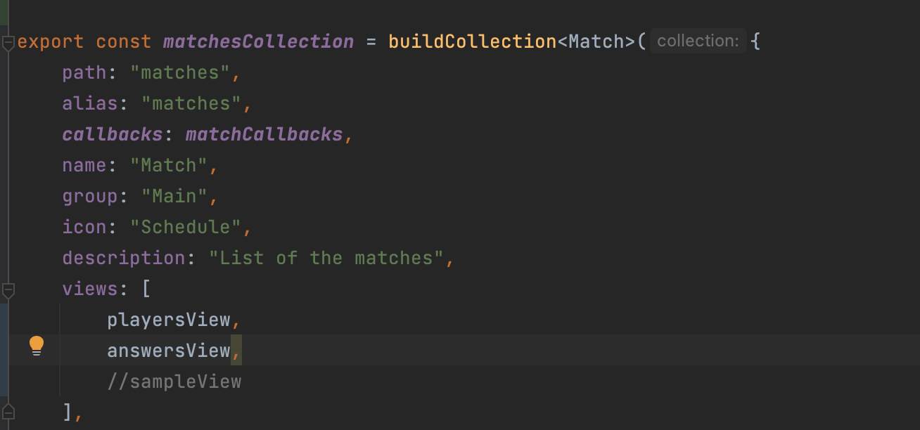 Buildcollection Views Button Doesnt Work As Expected · Issue 429 · Firecmscofirecms · Github