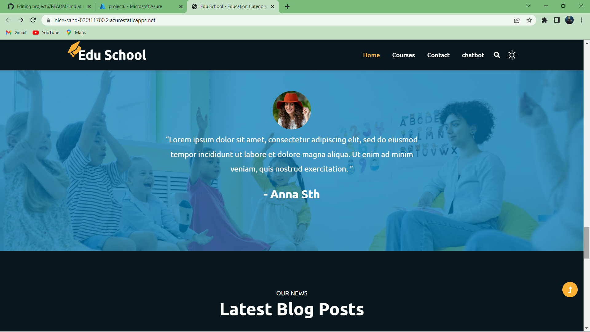 GitHub - thannirumounika/project6