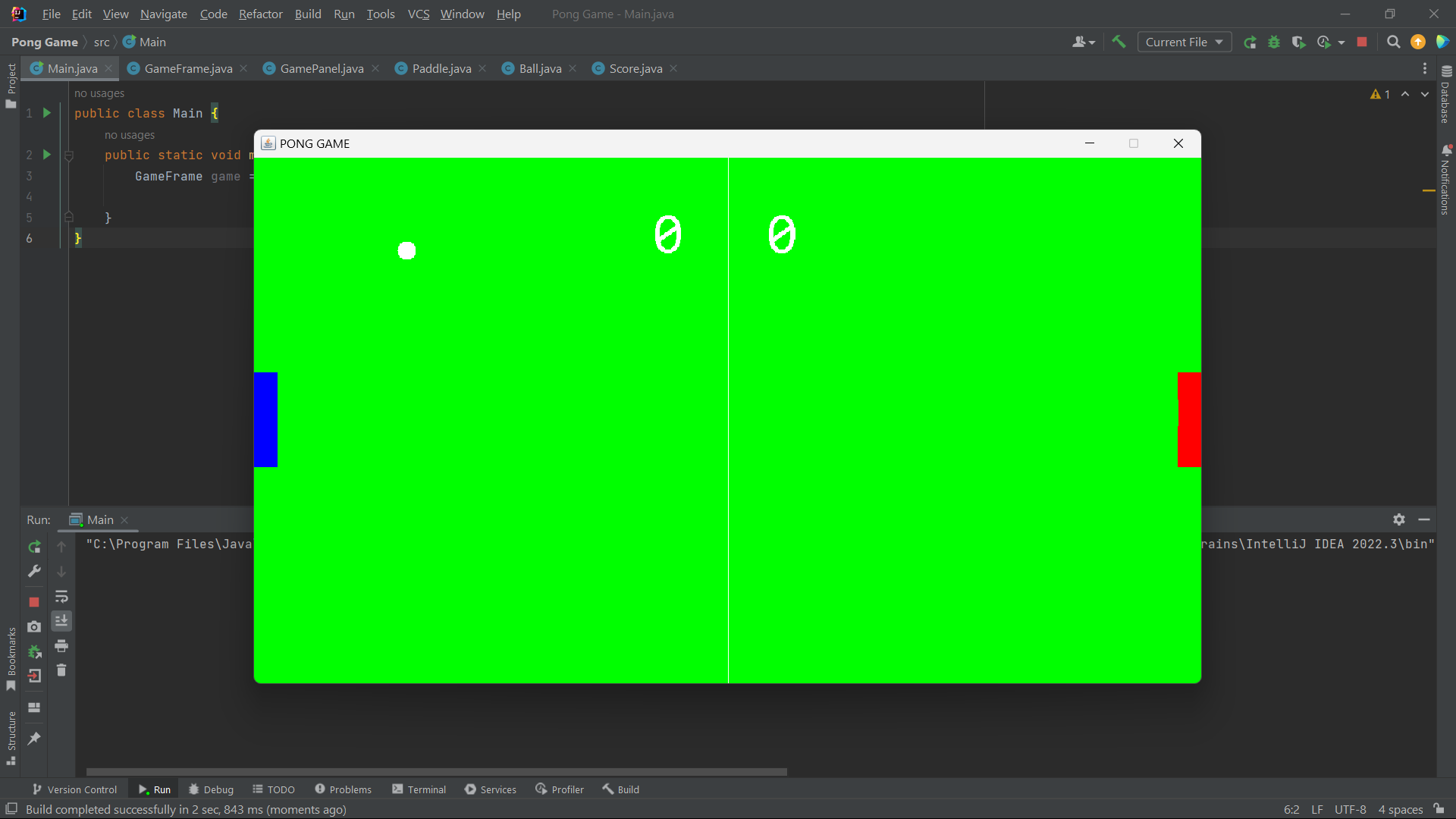 GitHub - kingstarRaj/PONG-GAME: This is the pong Game can be played two players.