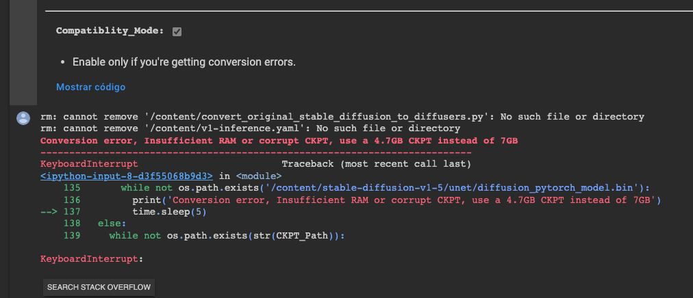 Error downloading a ckpt · Issue #450 · TheLastBen/fast-stable-diffusion · GitHub