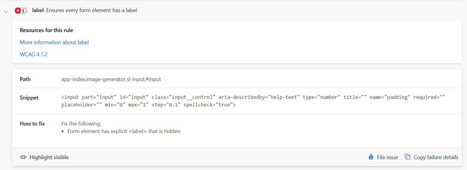 [PWA Builder-Blog]: Spin button form field does not have label. · Issue #4229 · pwa-builder ...
