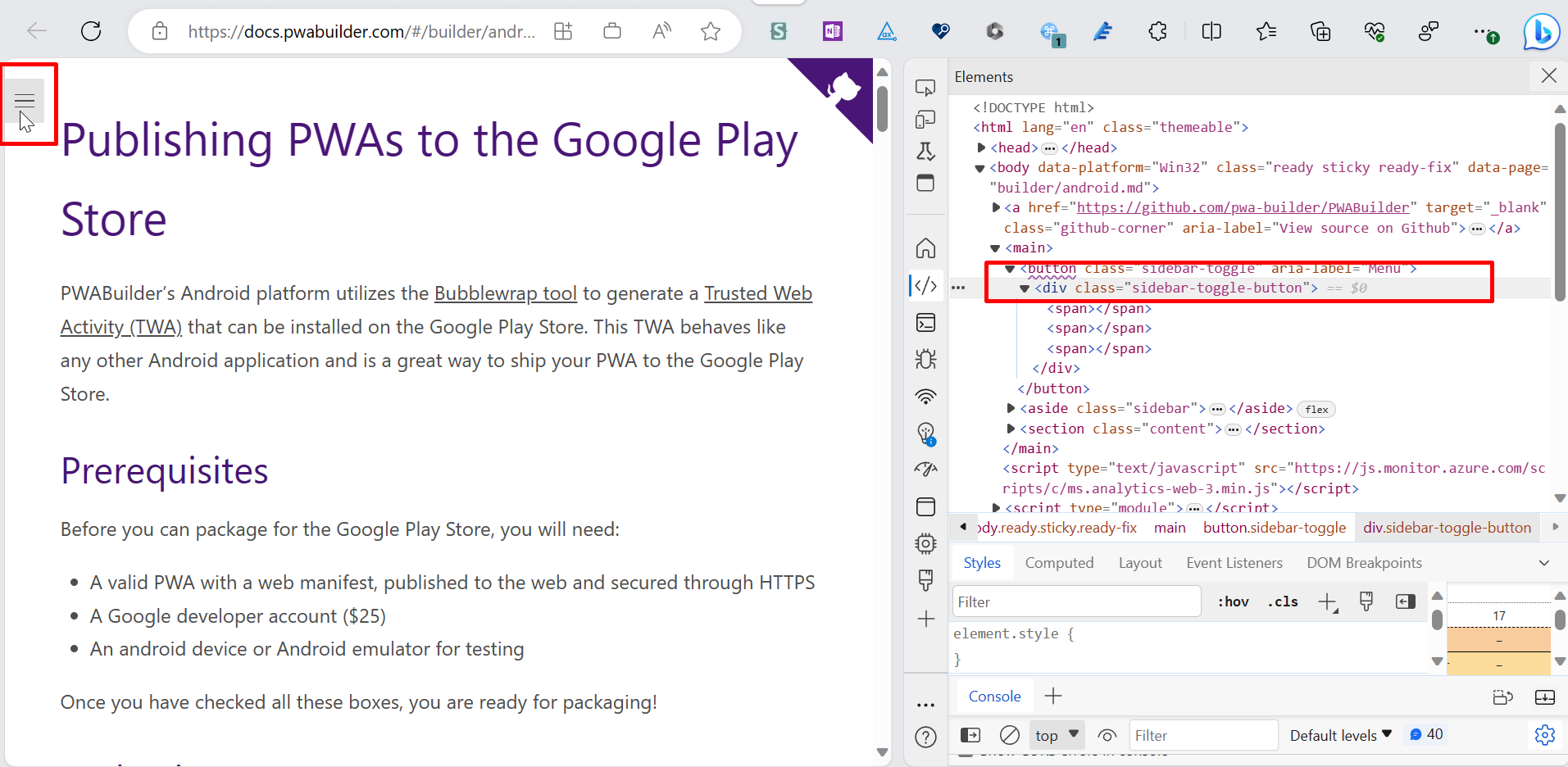 {Linked:Bug214440; LinkedBug} [DOCS]: Incorrect name and no state is defined for the ‘Hamburger ...