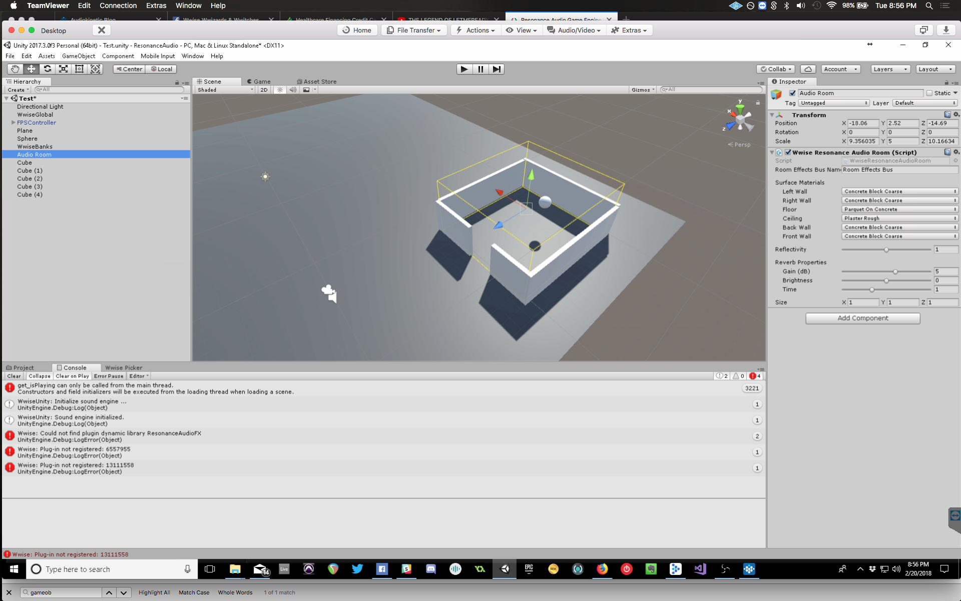 No room plugin settings in Wwise. · Issue #2 · resonance-audio/resonance-audio-wwise-sdk · GitHub