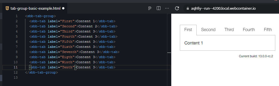 Bug: Tabs don't display correctly for many/long tabs · Issue #943 · sbb-design-systems/sbb ...