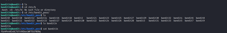 Github Karscodeoverthewire Bandit Writeups This Repository Contains Writeups And Screenshots