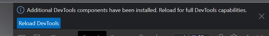Constantly Being Told To Reload Devtools · Issue 145 · Microsoftedgedevtools · Github 
