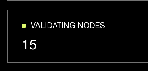 Block explorer shows incorrect number of validating nodes · Issue #2453 · vegaprotocol/frontend ...