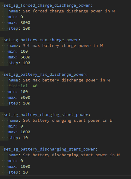 Maximum charging/discharging power · mkaiser Sungrow-SHx-Inverter ...