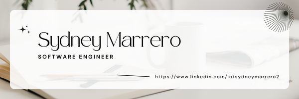 sydneymarrero2 (Sydney Marrero) · GitHub